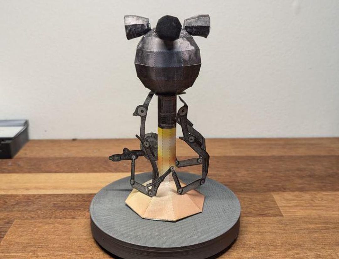 Fallout Mr.handy Robot Figure Papercraft Print - Etsy UK
