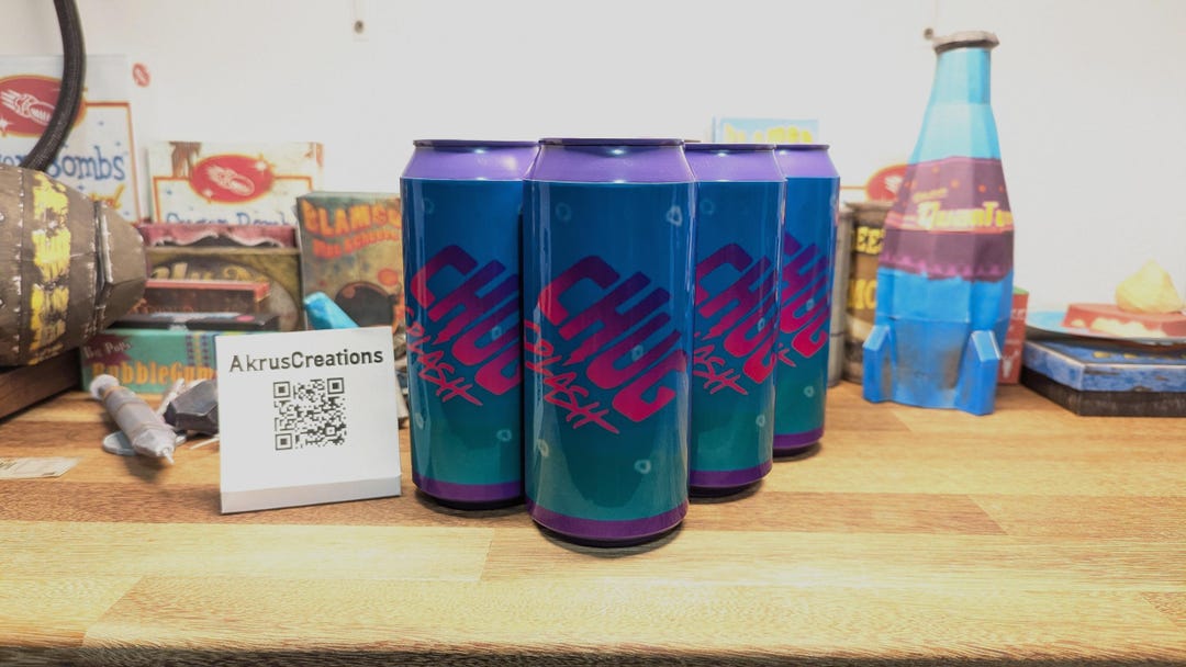 FN Chug Splash Cosplay Printable Sticker Graphic - Etsy