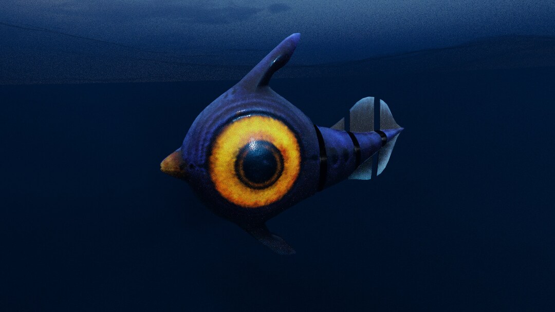 Modelo de impresión 3D de Peeper de Subnautica - Etsy España