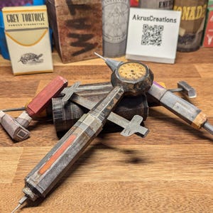 Fallout Chems Printable Papercraft Bundle - Etsy