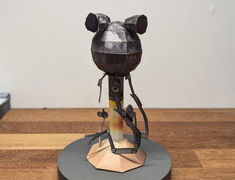 Fallout Mr.handy Robot Figure Papercraft Print - Etsy