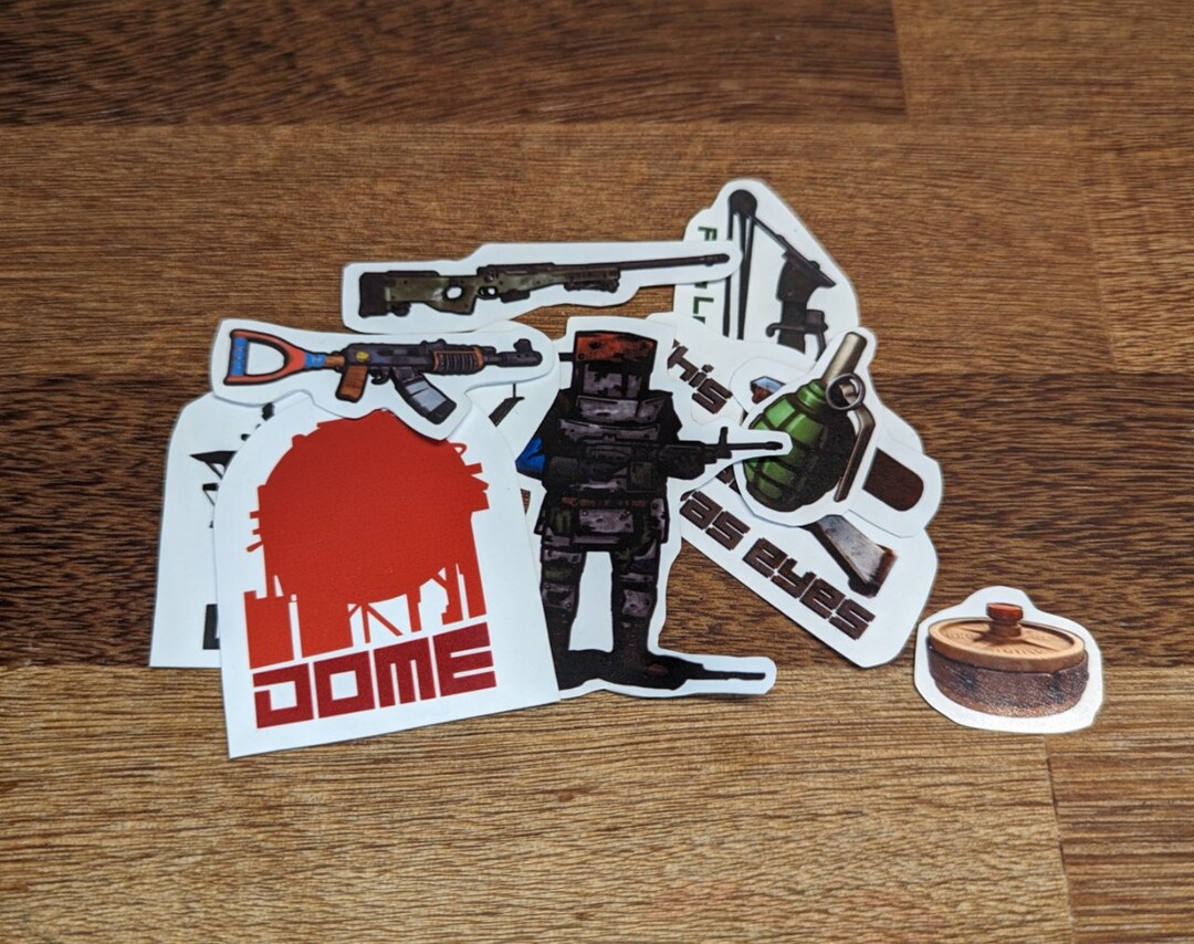 Unnoficial Rust Sticker Print - Etsy