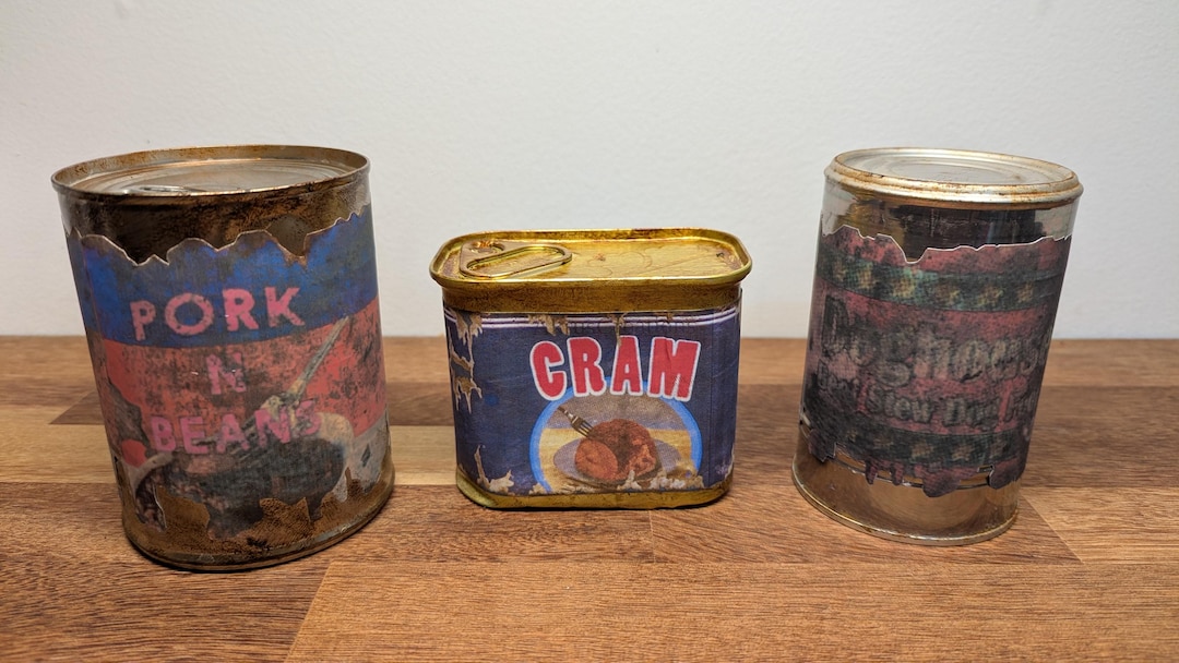 Unofficial Fallout Canned Food Sticker Labels Printable Files - Etsy