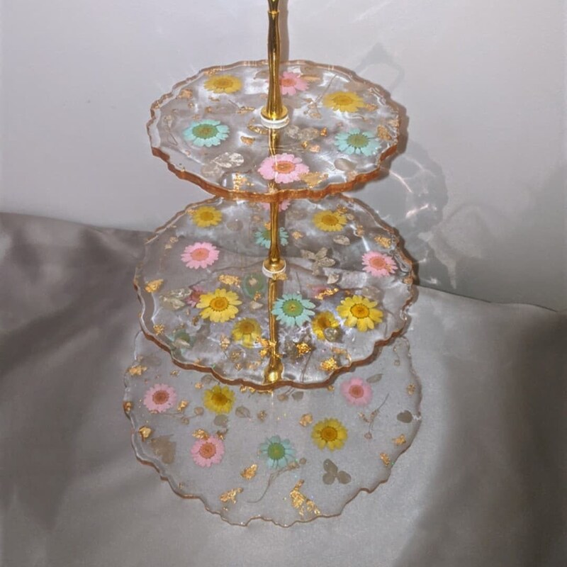 Resin Cake Stand - Etsy