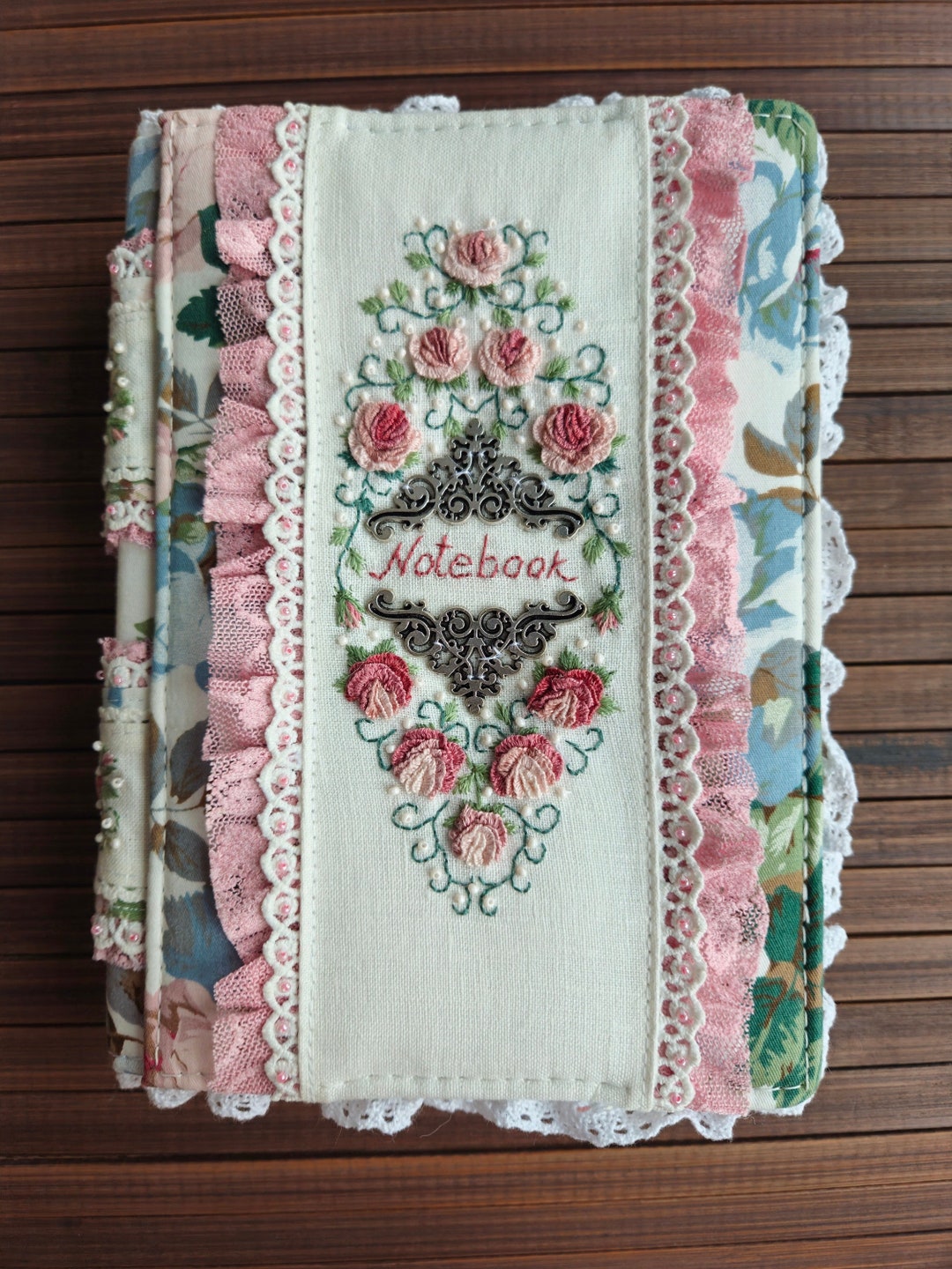 Original A5 Handmade Shabby Chic Style Notebook Brazilian Style ...