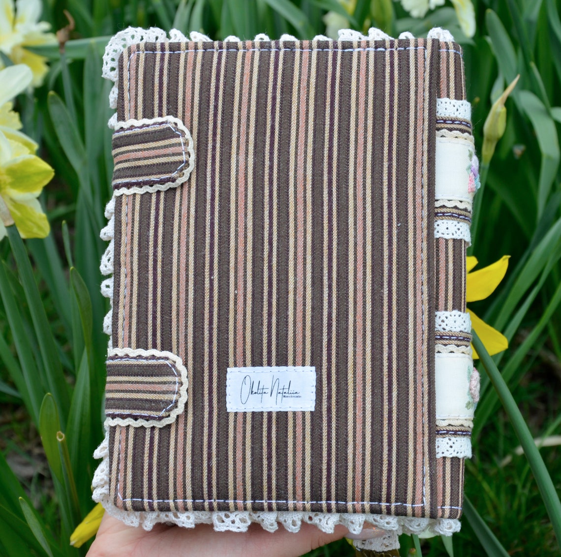 Original A5 Handmade Vintage Style Notebook Brazilian Style Embroidery ...