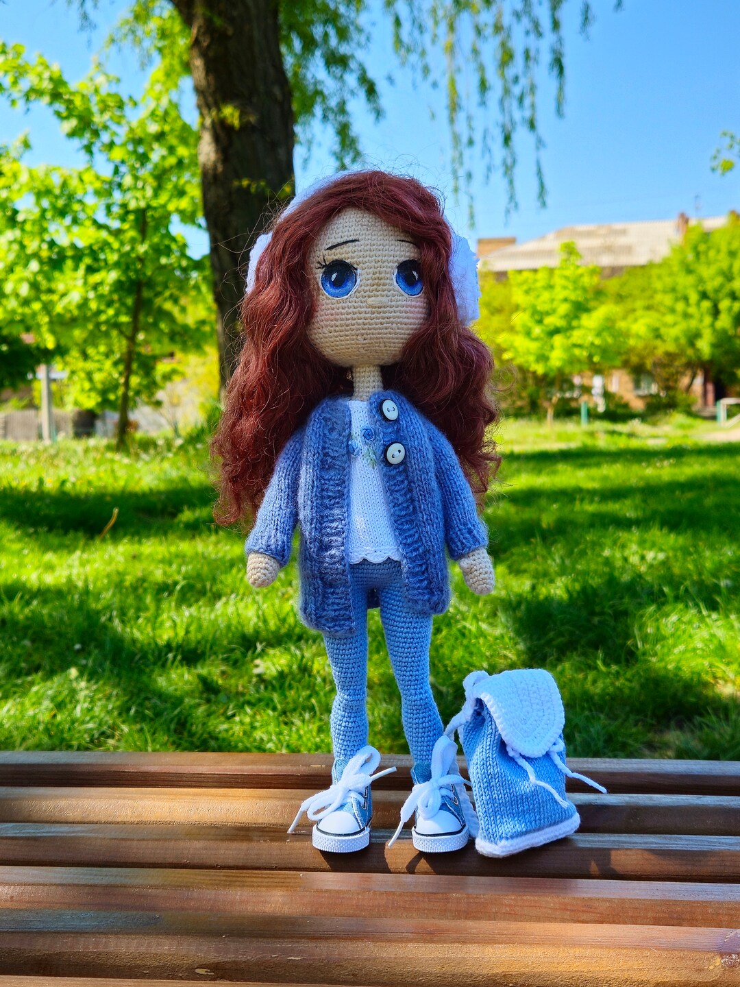 Ashley Amigurimi Crochet Toy Interior Doll Mascot Fantasy Birthday Gift ...