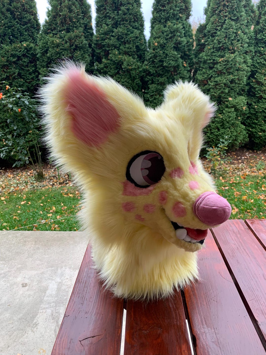 Premade Lemonade Fox Fursuit Head - Etsy