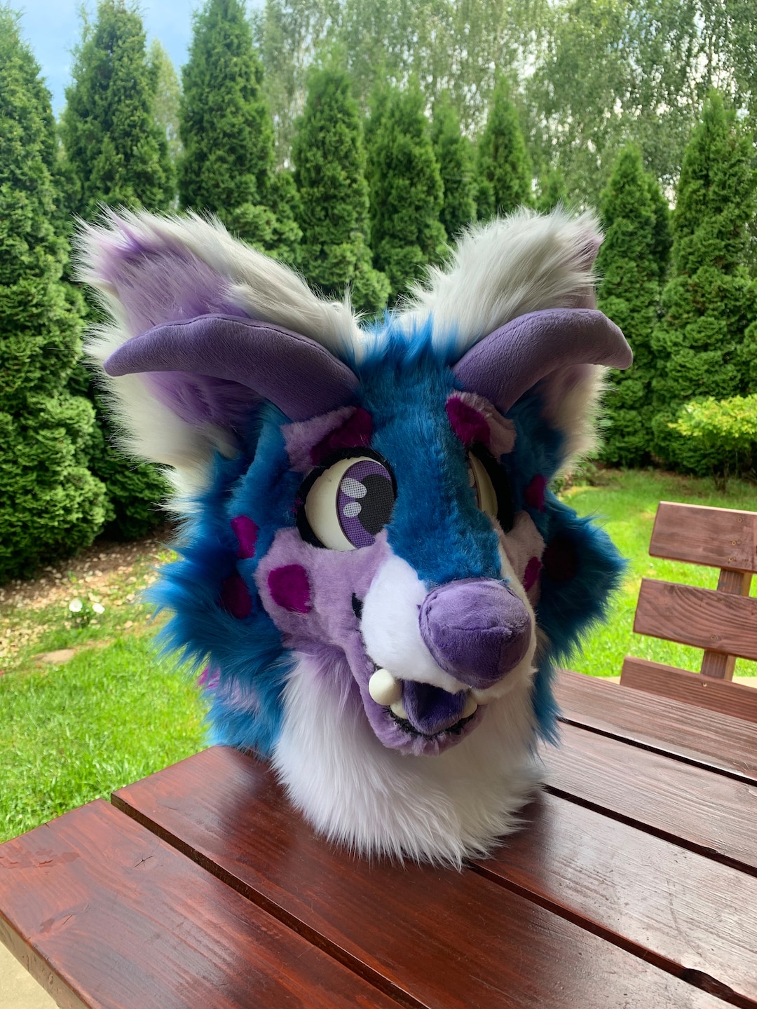 Premade Alien Wolf Fursuit Head - Etsy