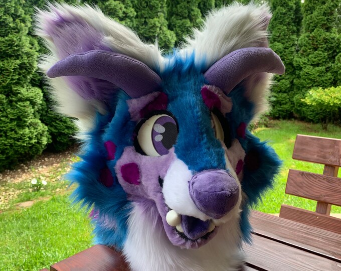 Premade Alien Wolf Fursuit Head - Etsy