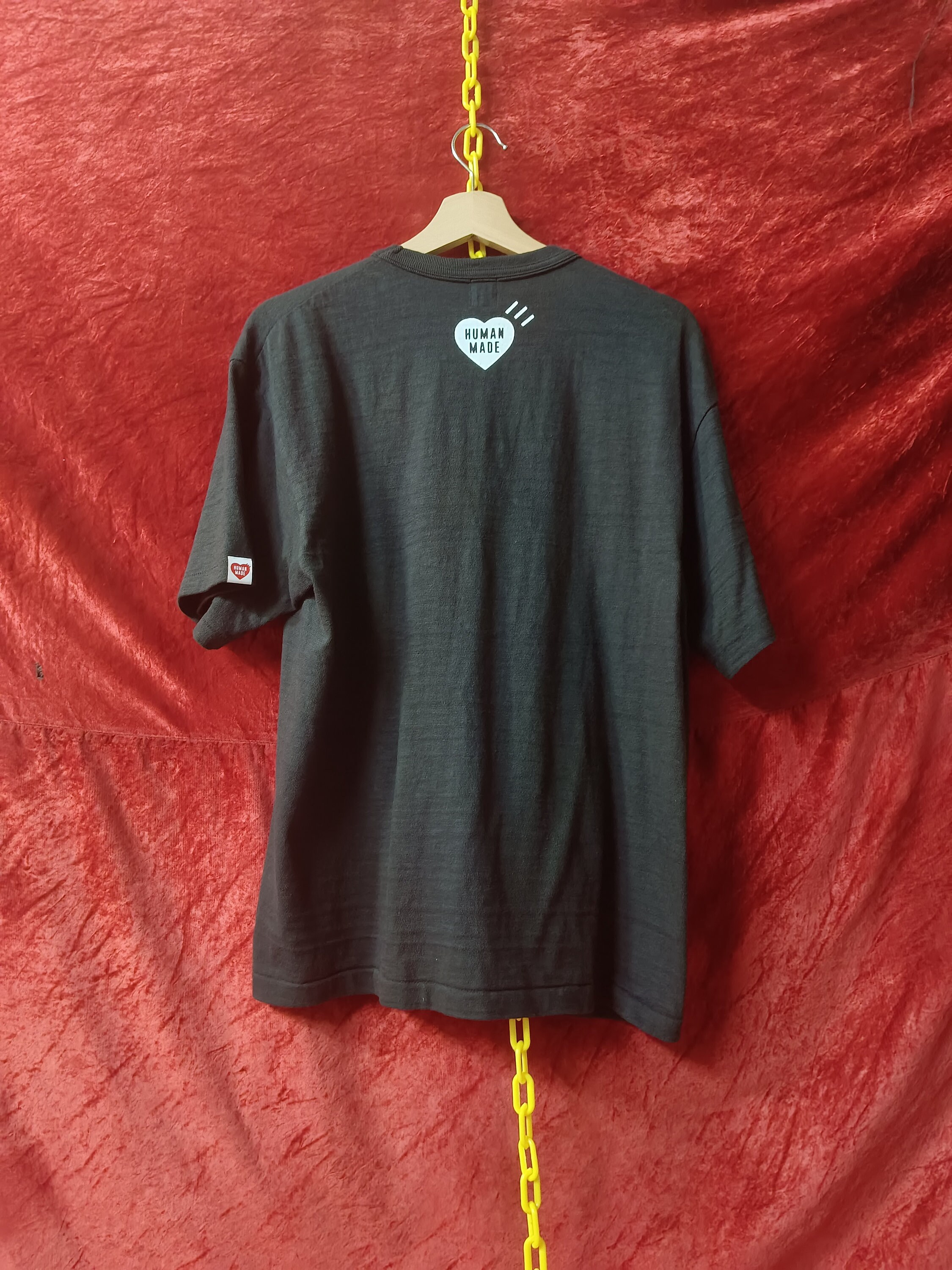 Human Made Nigo Graphic Black Tee - Etsy