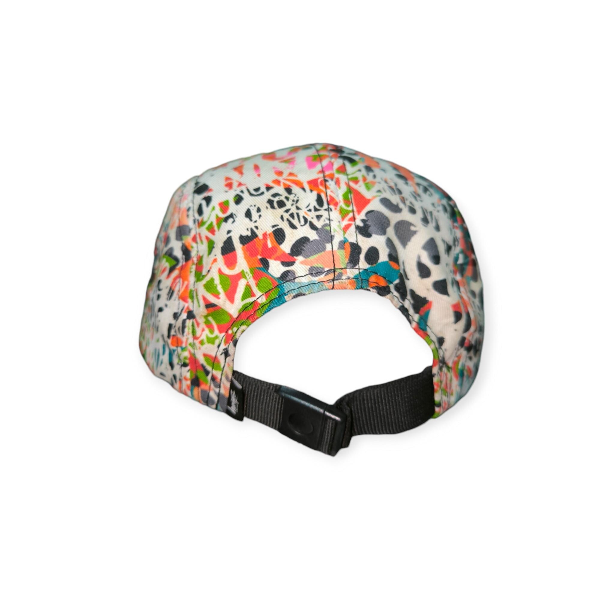 Stussy Splatter Graffiti 5 Panel Cap - Etsy