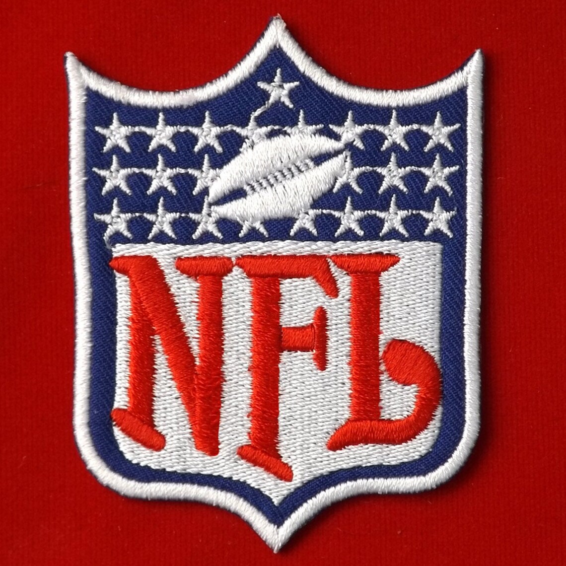 1 pc. 6.00x7.50 cm. nfl shield embroidered embroidery iron on | Etsy