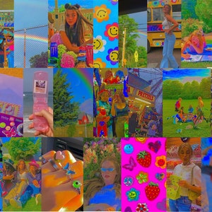 Indie Aesthetic Wall Collage Kit (digital) - 50pcs - Etsy