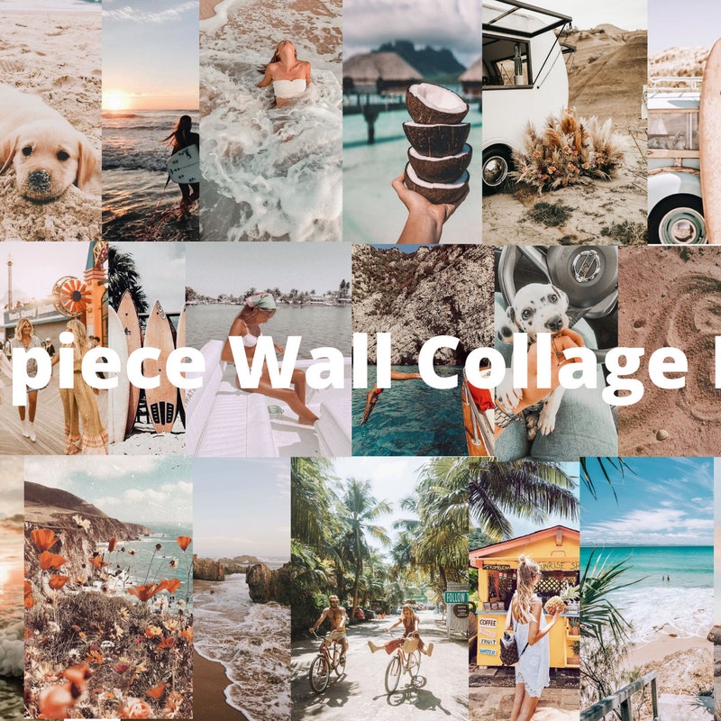 Beach Collage Kit - Etsy