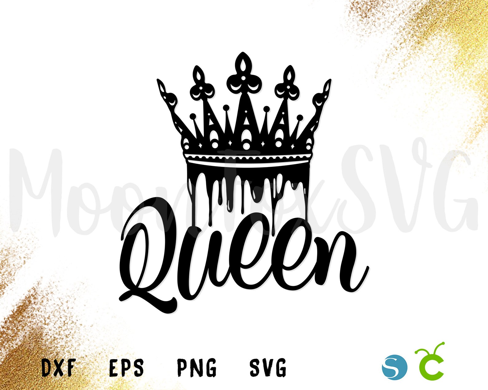 Crown Queen Svg Black Queen Png Queen SVG Queen - Etsy
