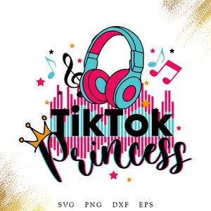 Tik Tok Birthday Princess Bundle Svg Birthday Squad Svg Tik - Etsy Canada