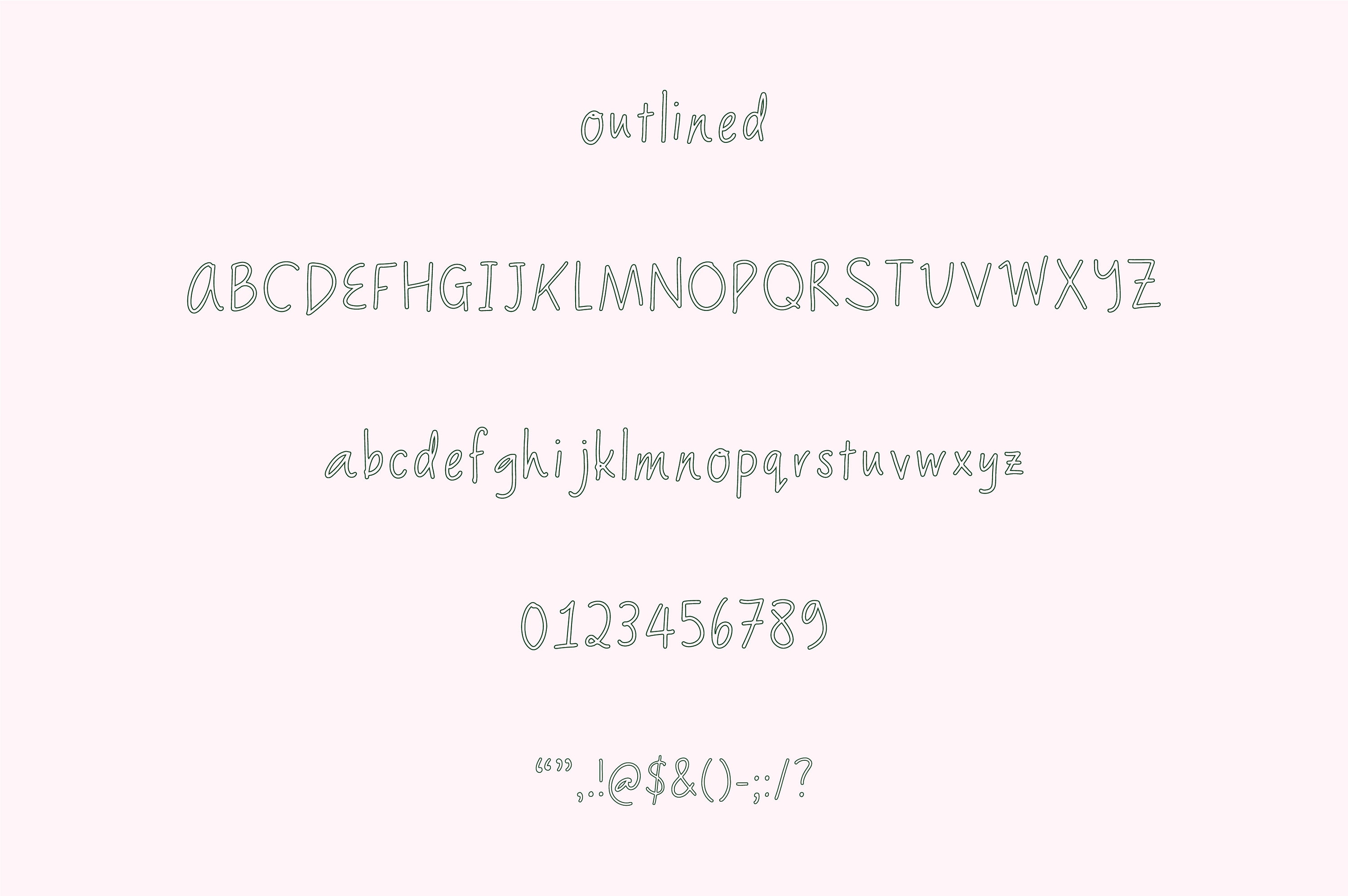 There is Time Cute Handwriting Typeface - Etsy