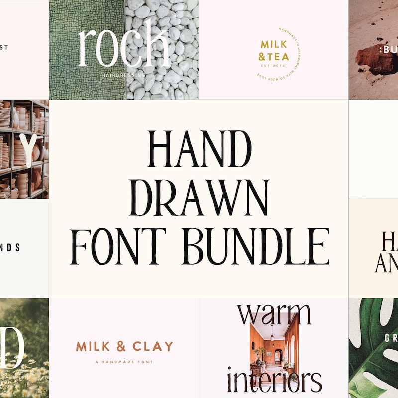 Hand Written Sans - Etsy