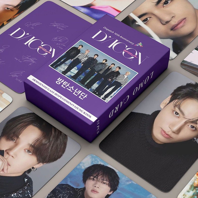 BTS DICON Photocards Set 54 Pieces Kpop BTS Gift Bias: Bts - Etsy
