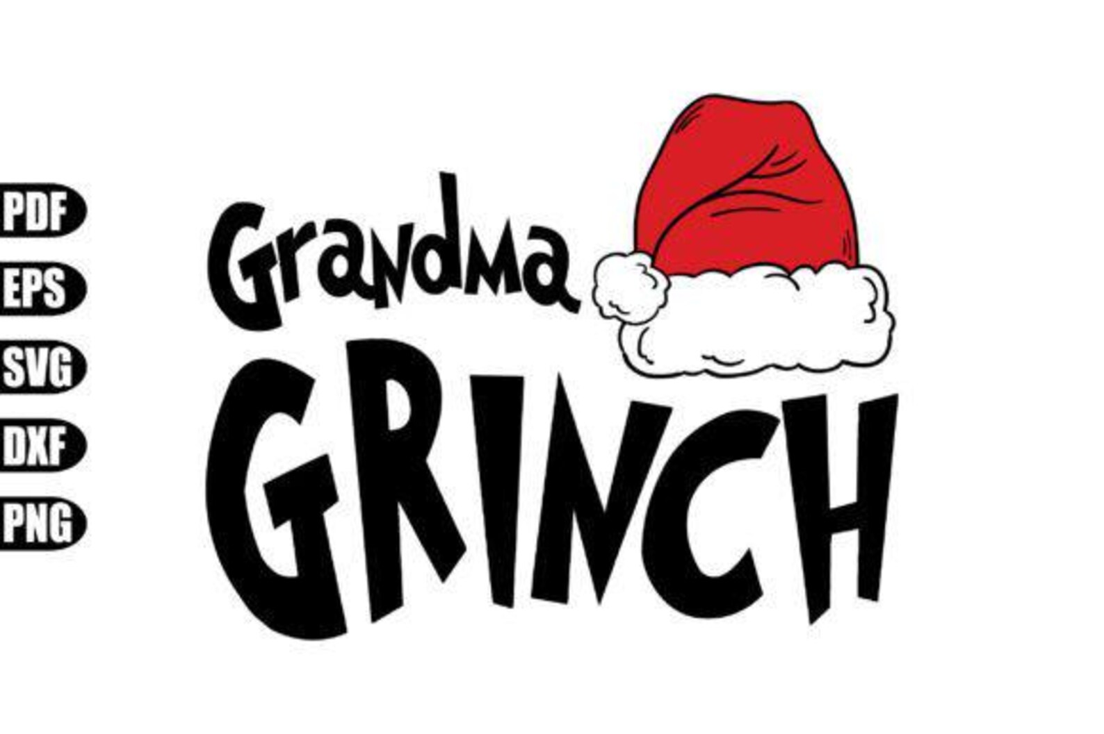 Grinch Squad Grandma Nana Grandpa SVG PNG - Etsy
