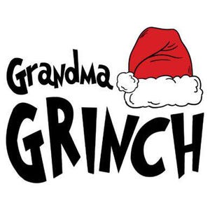 Grinch Squad Grandma Nana Grandpa SVG PNG - Etsy