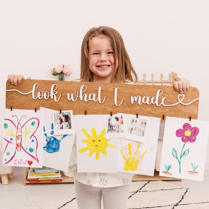 Look What I Made Sign - Etsy