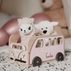 Personalized Pull Along Toy Box for Toddlers,wooden Car Push and Pull ...