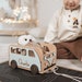 Personalized Pull Along Toy Box for Toddlers,wooden Car Push and Pull ...