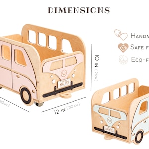Custom Car Shaped Storage for Kids Toys With Name, Nursery Organization ...