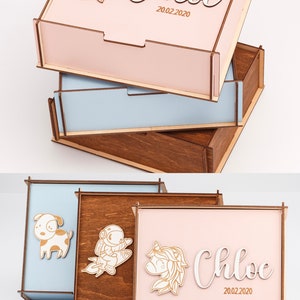 Customizable Baby Gift Memory Box, Baby Keepsake Box, Engraved Box for ...