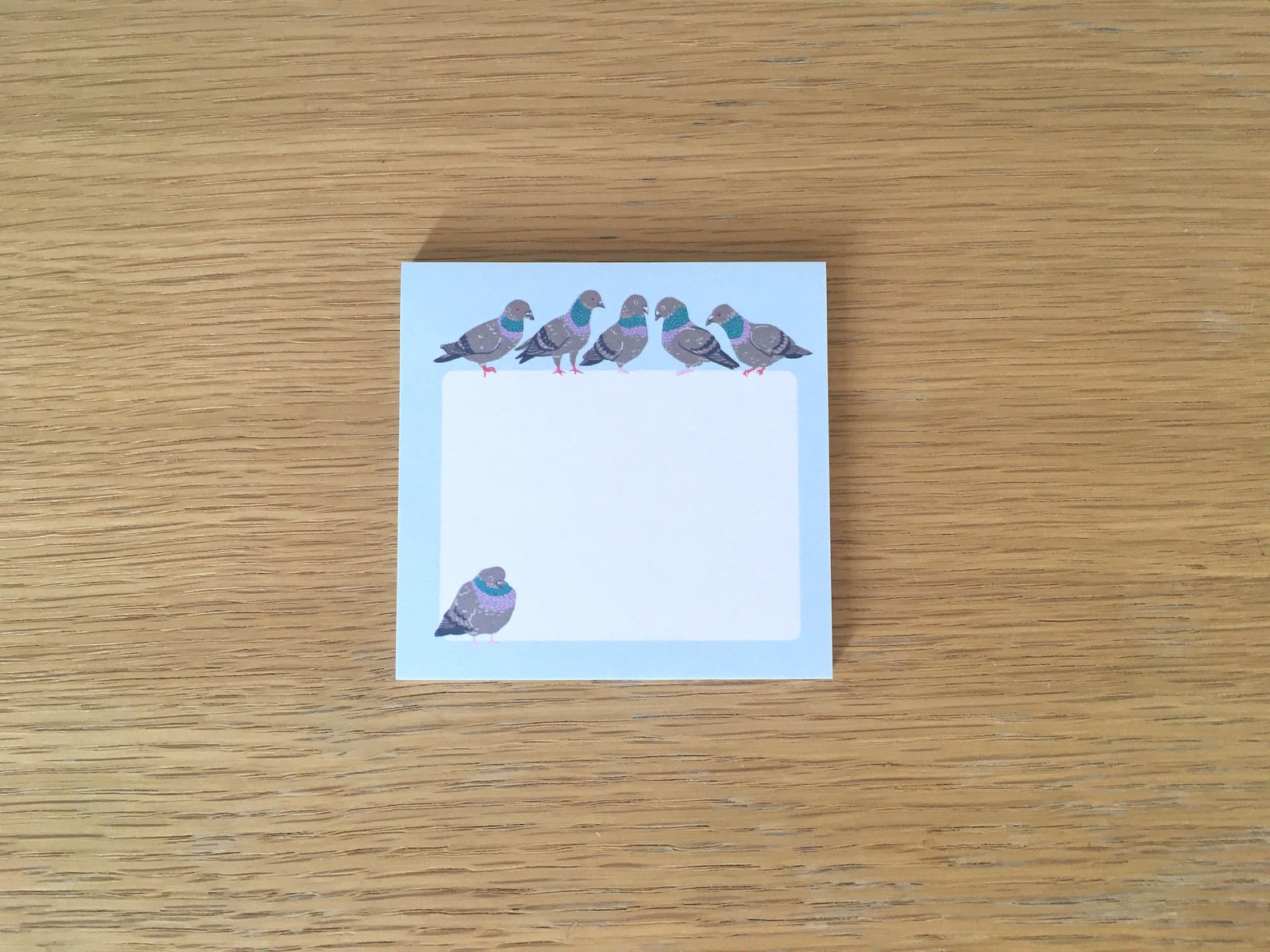 Pigeon Sticky Notes Cute Bird Stationery Kawaii Birb Gift - Etsy