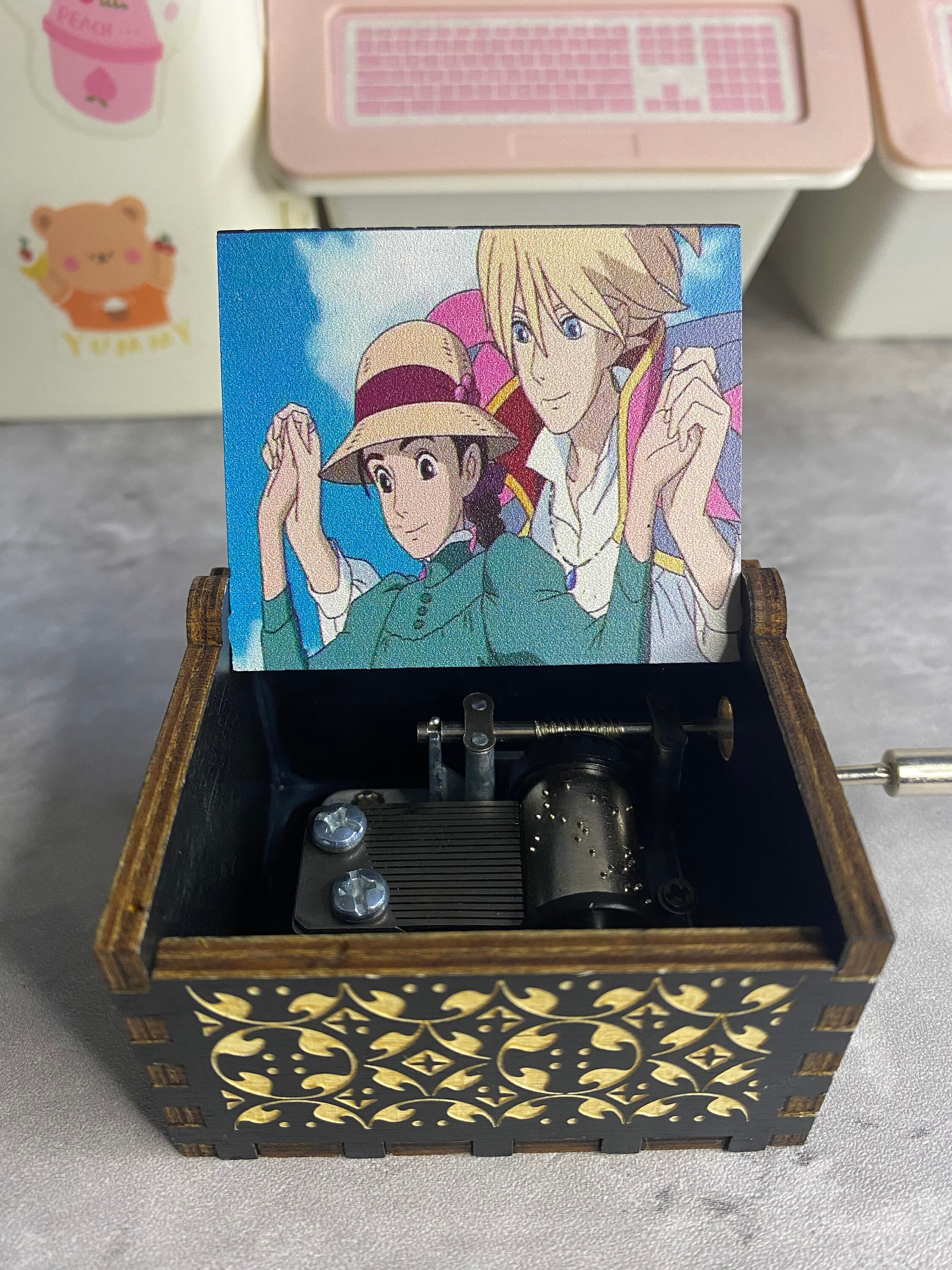 Howls Moving Castle Studio Ghibli Mini Hand-cranked Music Box - Etsy