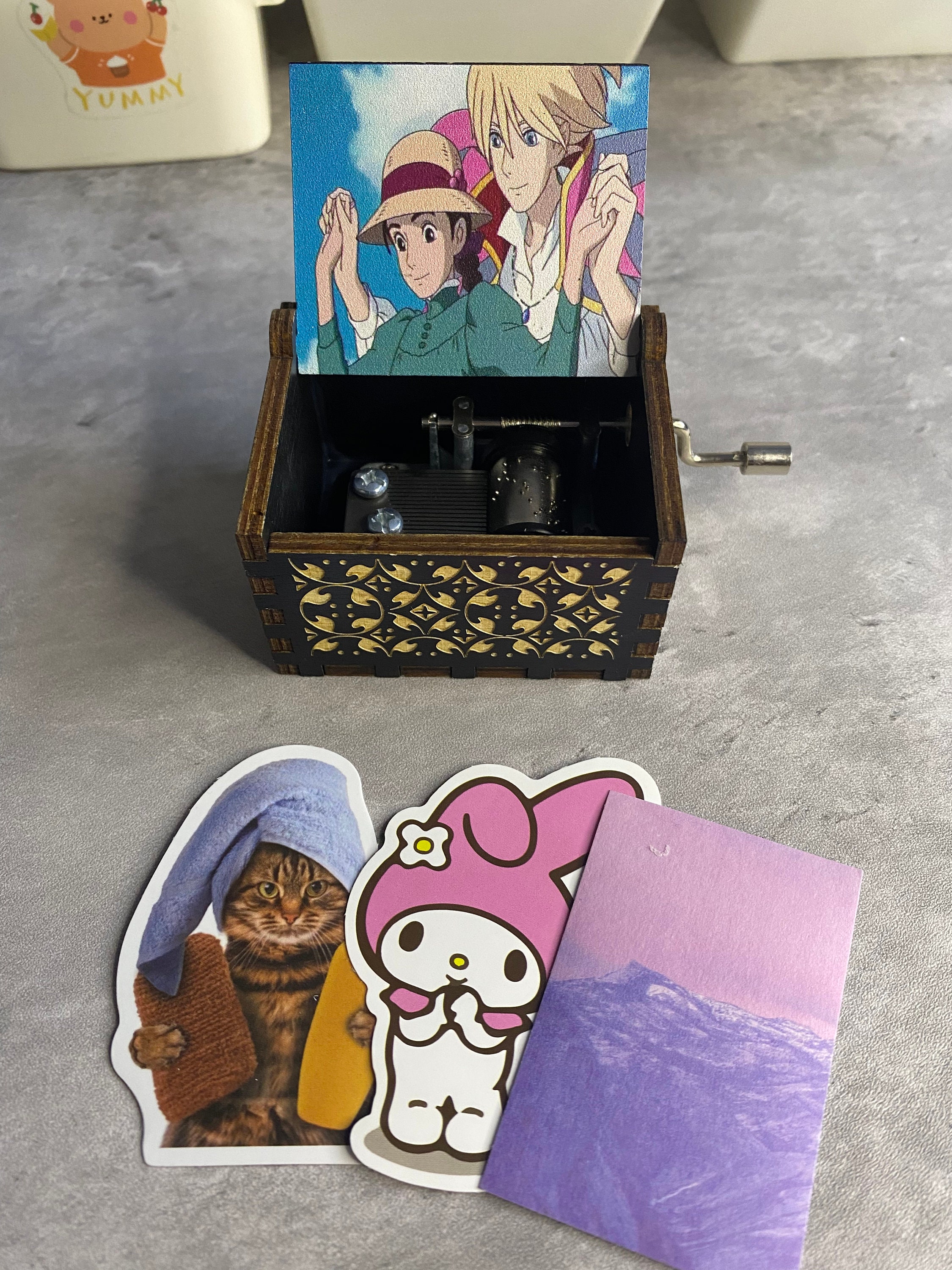 Howls Moving Castle Studio Ghibli Mini Hand-cranked Music Box - Etsy