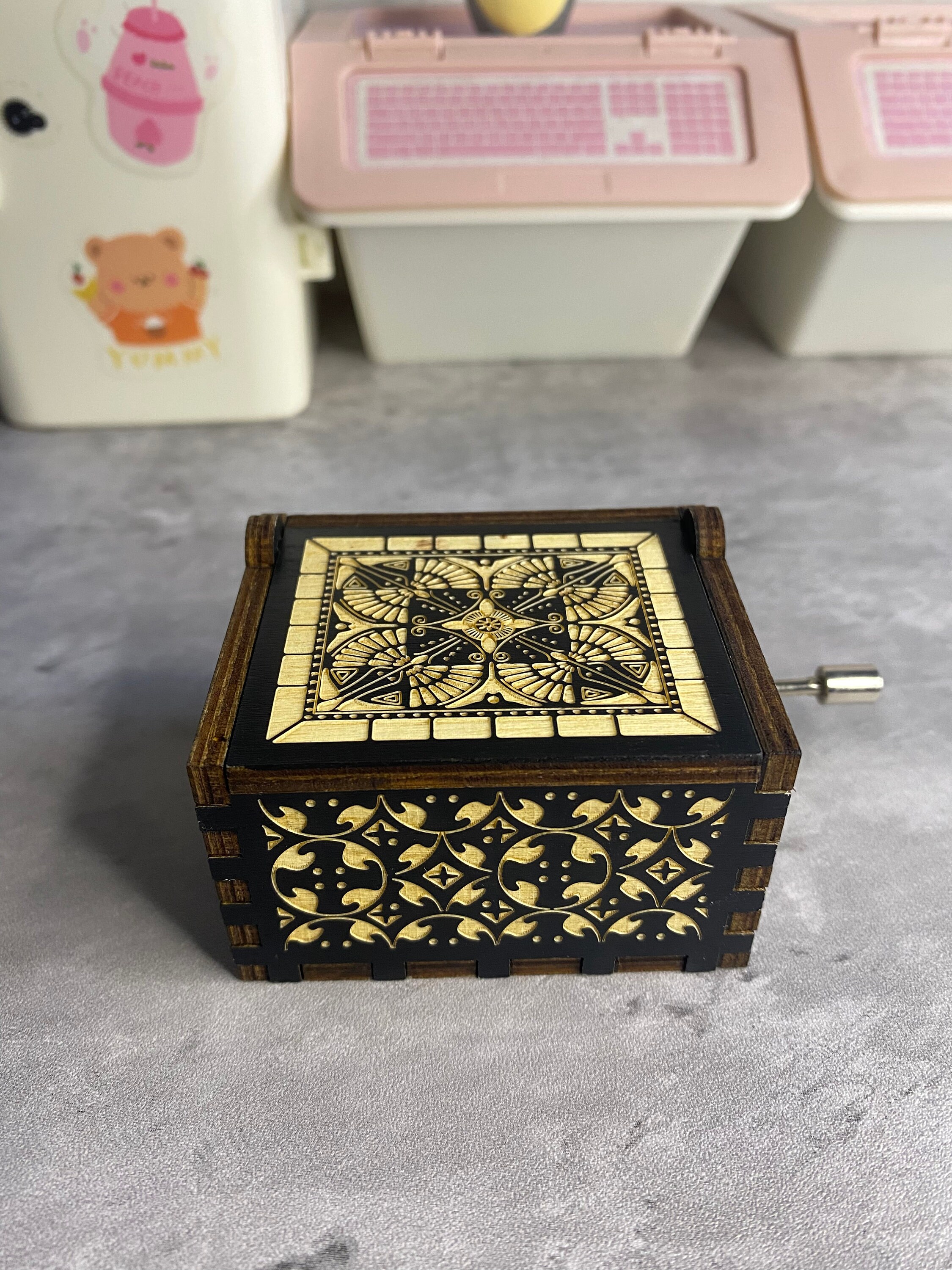 Howls Moving Castle Studio Ghibli Mini Hand-cranked Music Box - Etsy