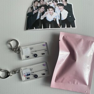 Bangtan BTS Song Keychain Merch Blind Bag Random BTS Song Perfect Gift ...
