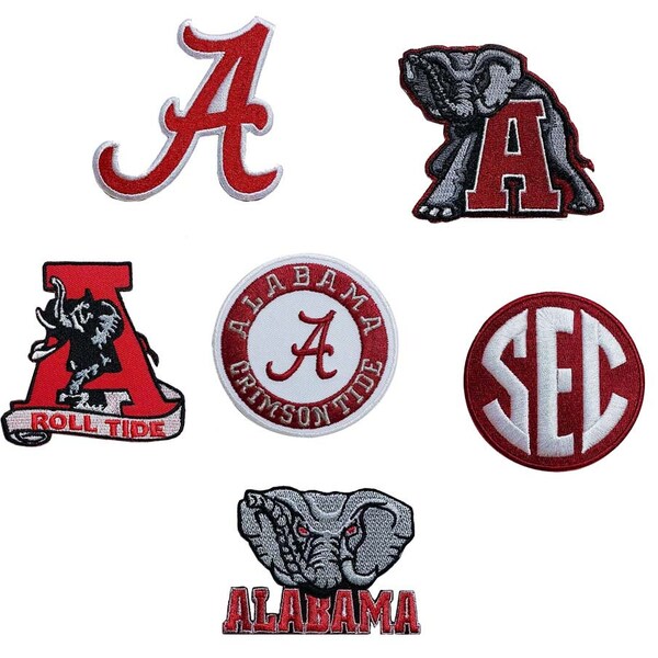 Iron on Alabama Logo - Etsy