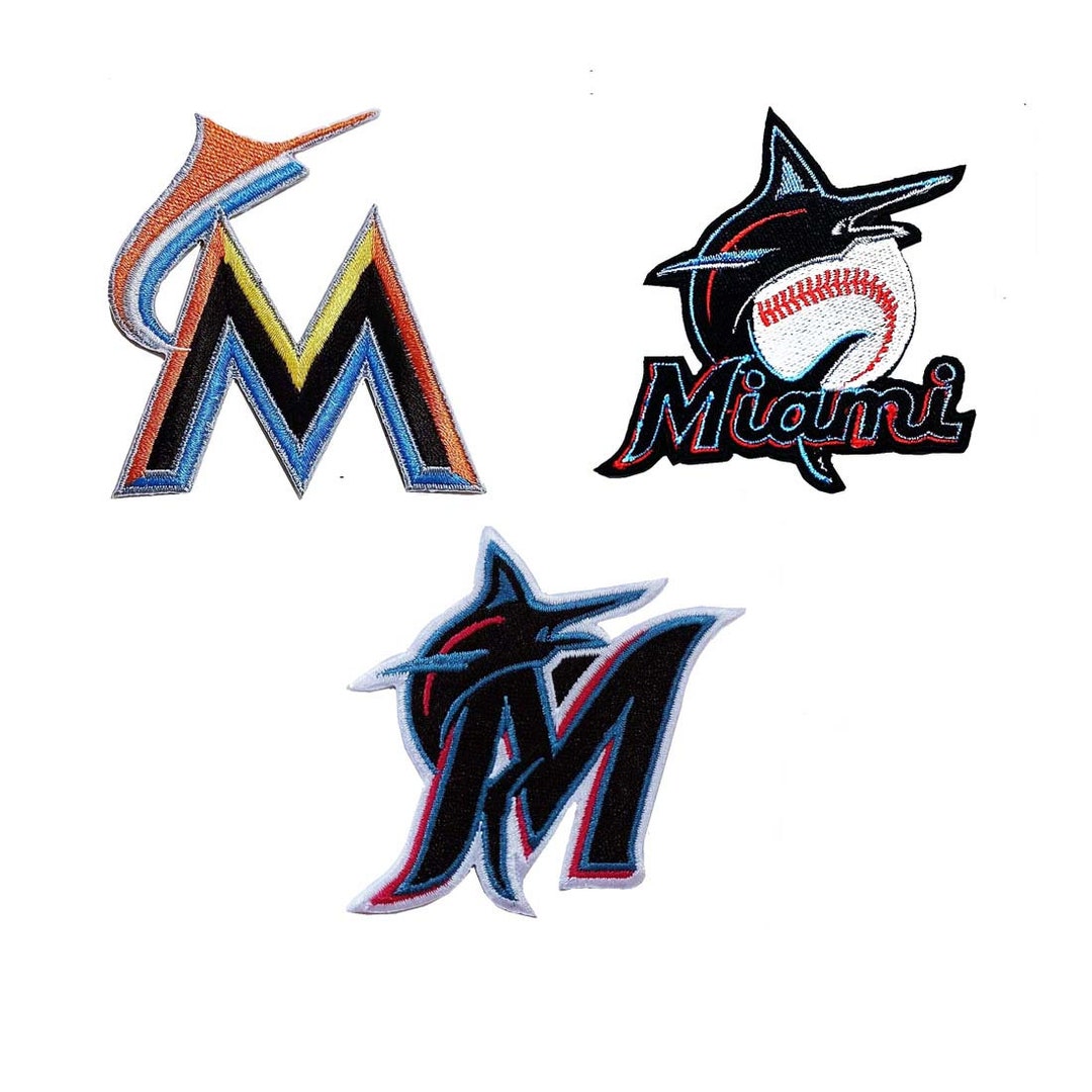 MARLINS Sport Patches Logo Iron on Sewing on Clothes - Etsy