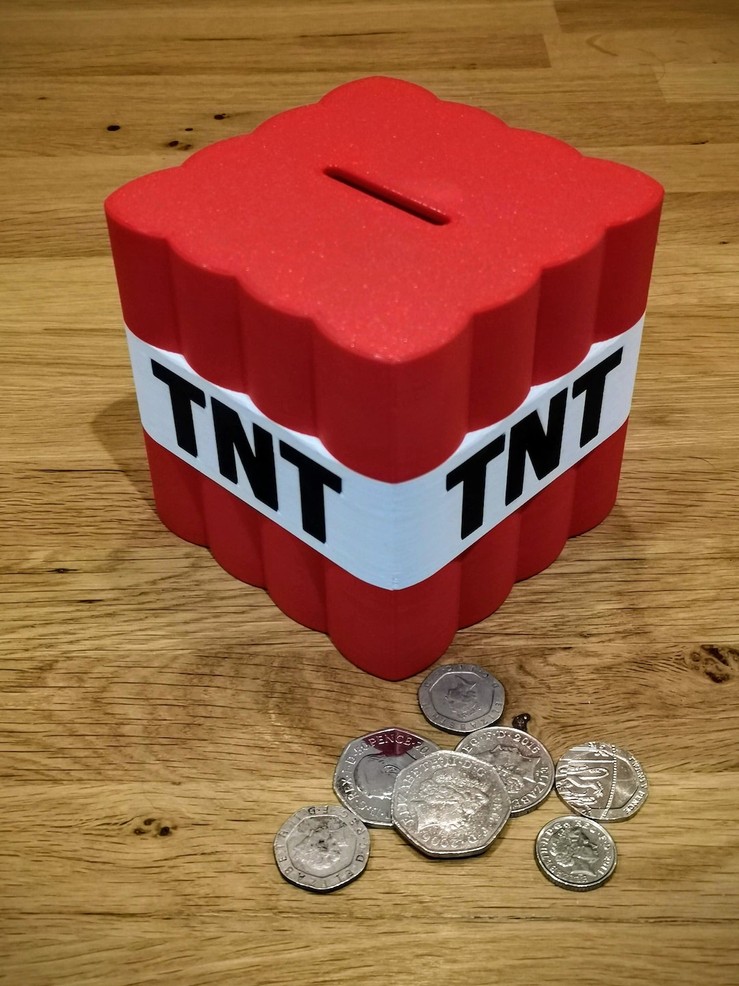 TNT Money Box 3D Printed - Etsy UK