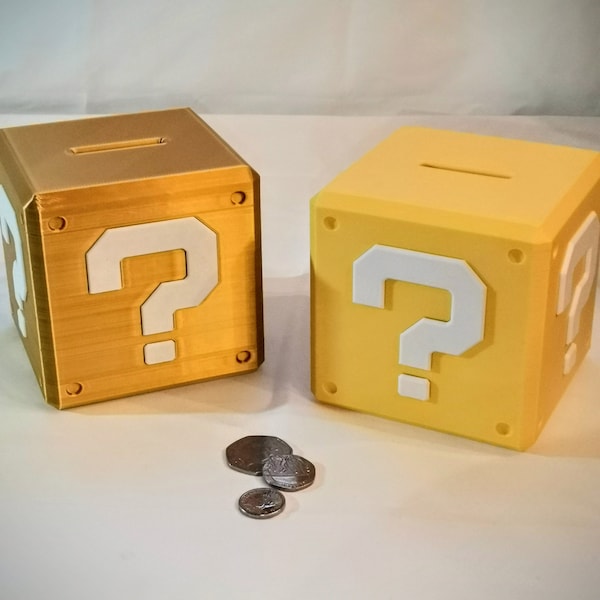 Super Mario Money Box - Etsy UK