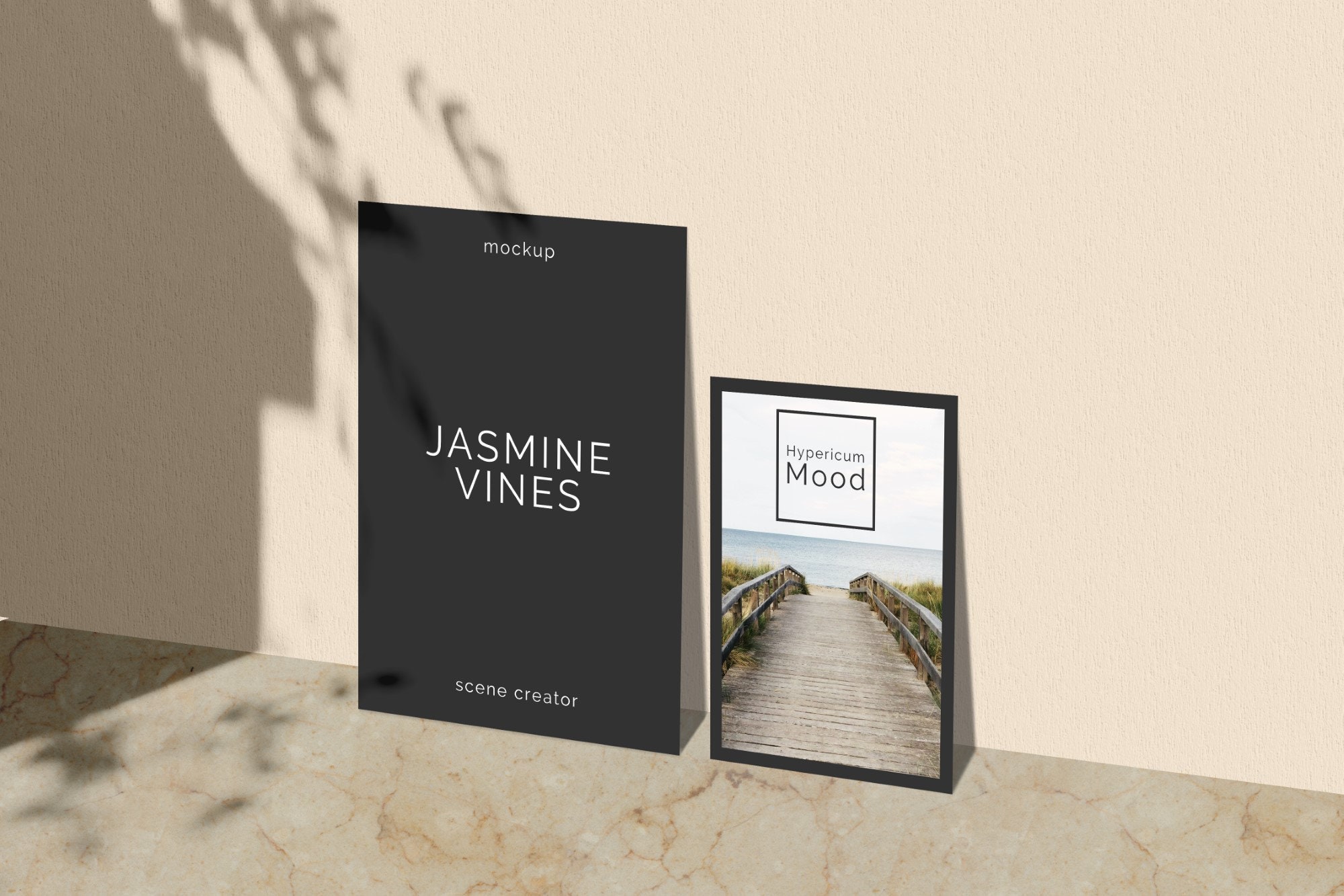 Poster Mockup Shadow Overlay,customizable Mockup,scene Creator Mockups ...