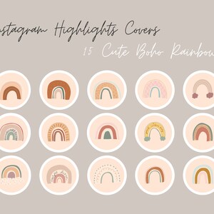 Boho Instagram Highlight, Instagram Highlight Set, Instagram Highlight ...