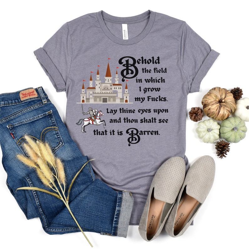 Behold the Field in Which I Grow My Fcks Lay Thine Eyes Upon - Etsy