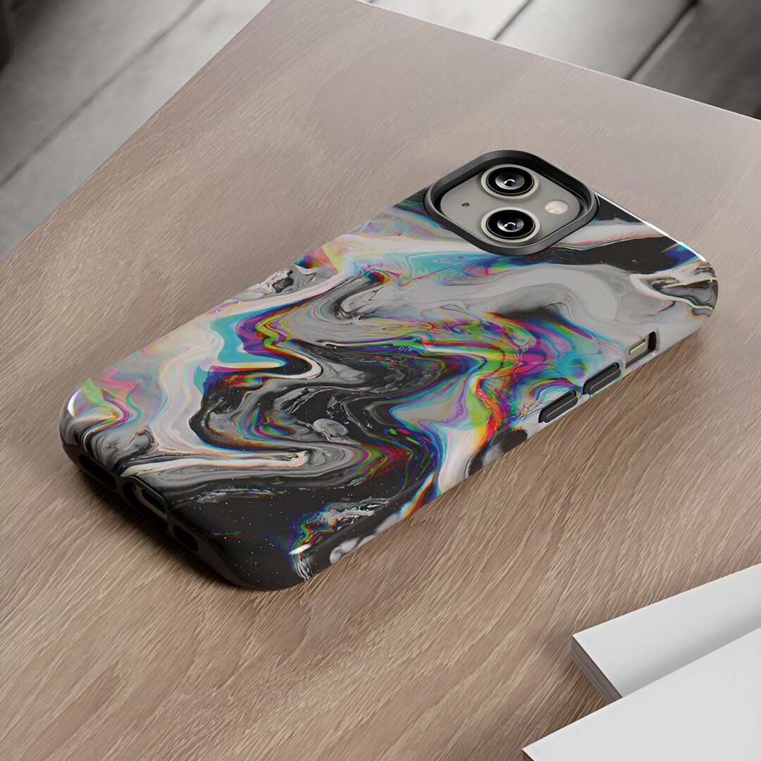 Psychedelic Phone Case Abstract Trippy Cover Fit for iPhone 16 Pro Max ...