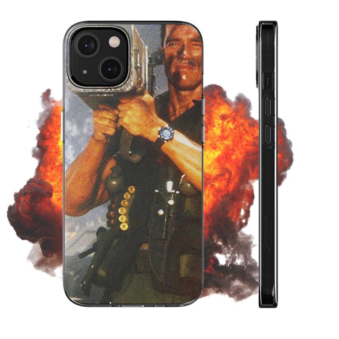 Arnold Schwarzenegger Phone Case Commando Cover for iPhone 16, iPhone ...