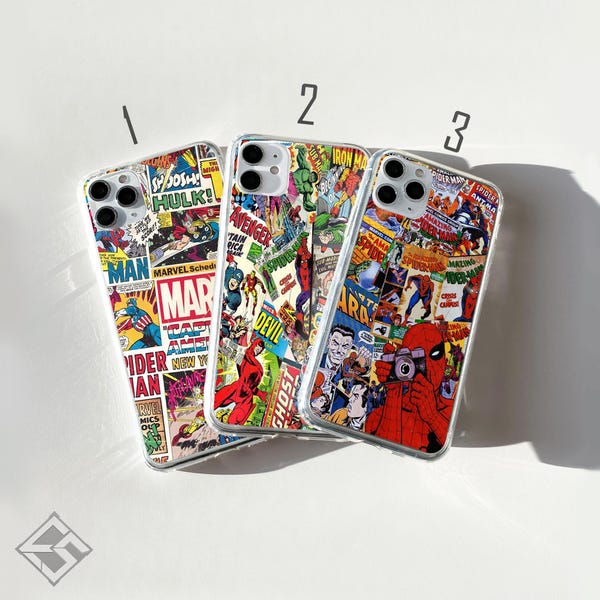 Marvel's iPhone Case - Etsy