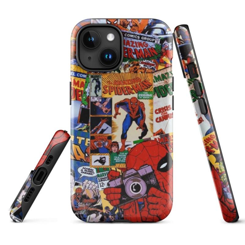Spiderman Phone Case - Etsy