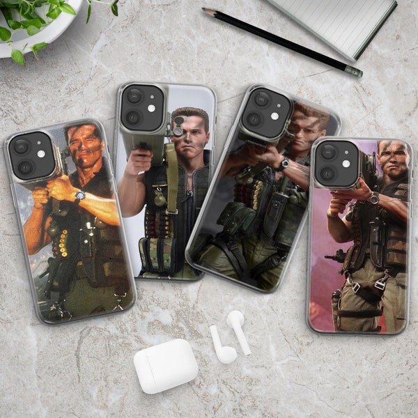 Arnold Schwarzenegger Commando Phone Case for iPhone 15 Pro - Etsy UK