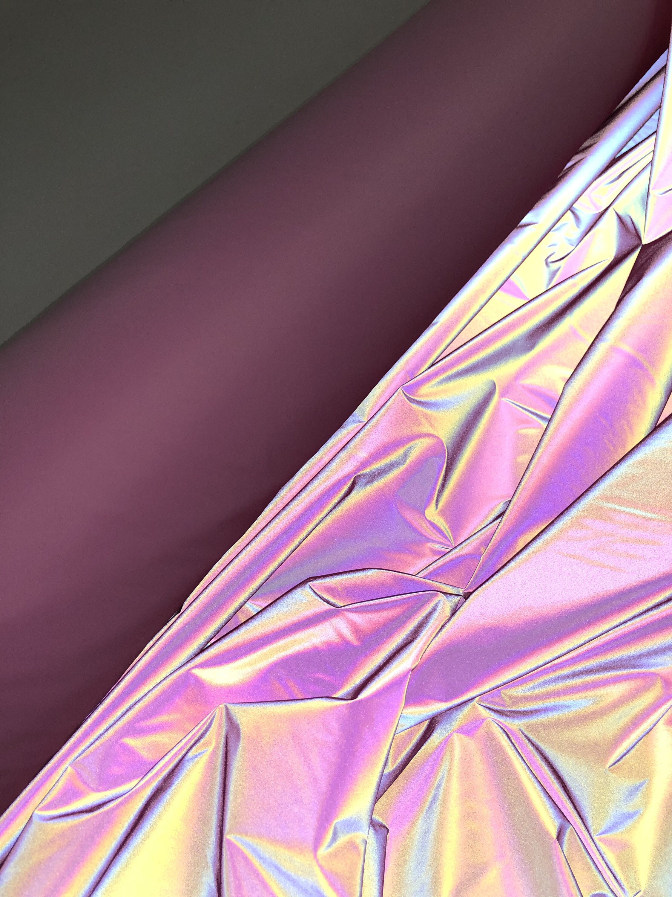 Reflective Fabric Reflective Nylon Pink 100% nylon | Etsy