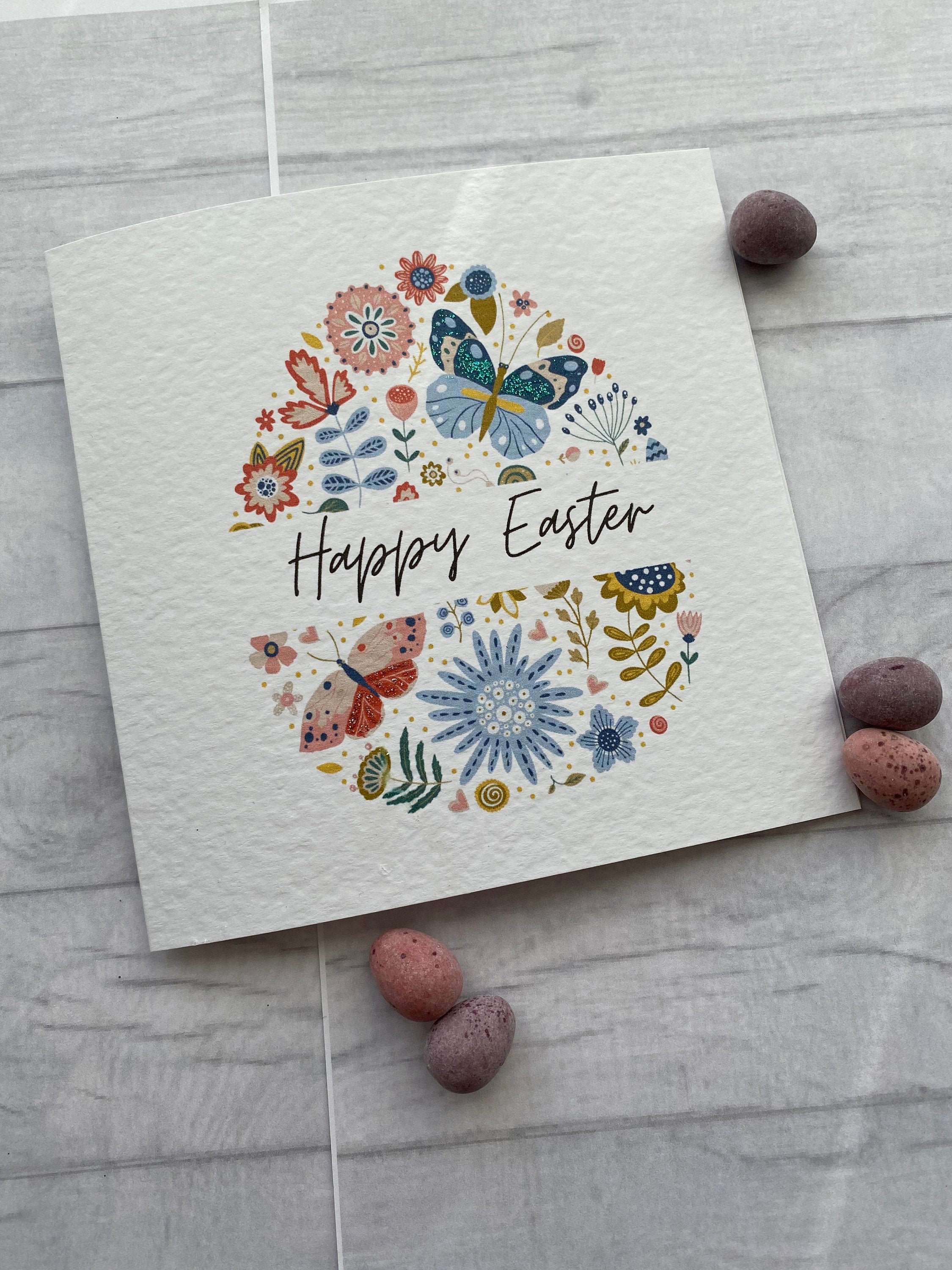 Easter Card Pack of Easter Cards Happy Easter Card - Etsy